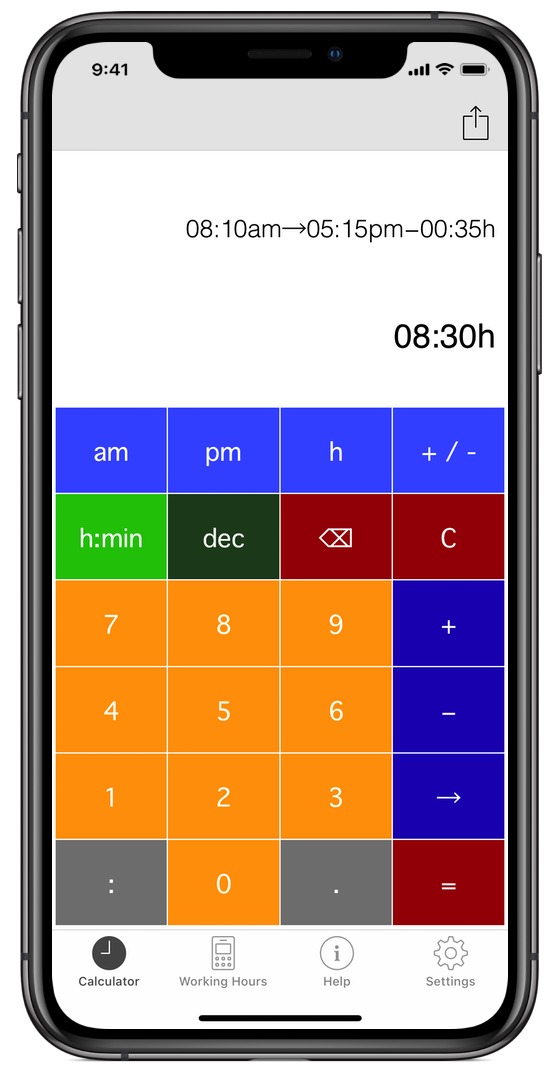 Time Calc App